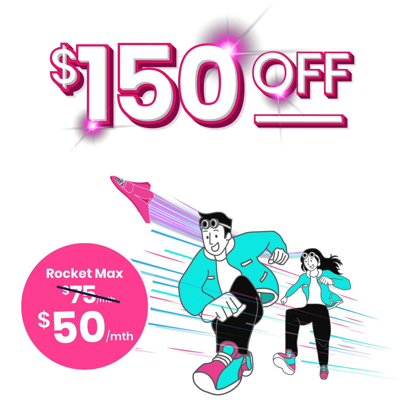 Rocket Mobile: Unlimited Mobile Data Plans